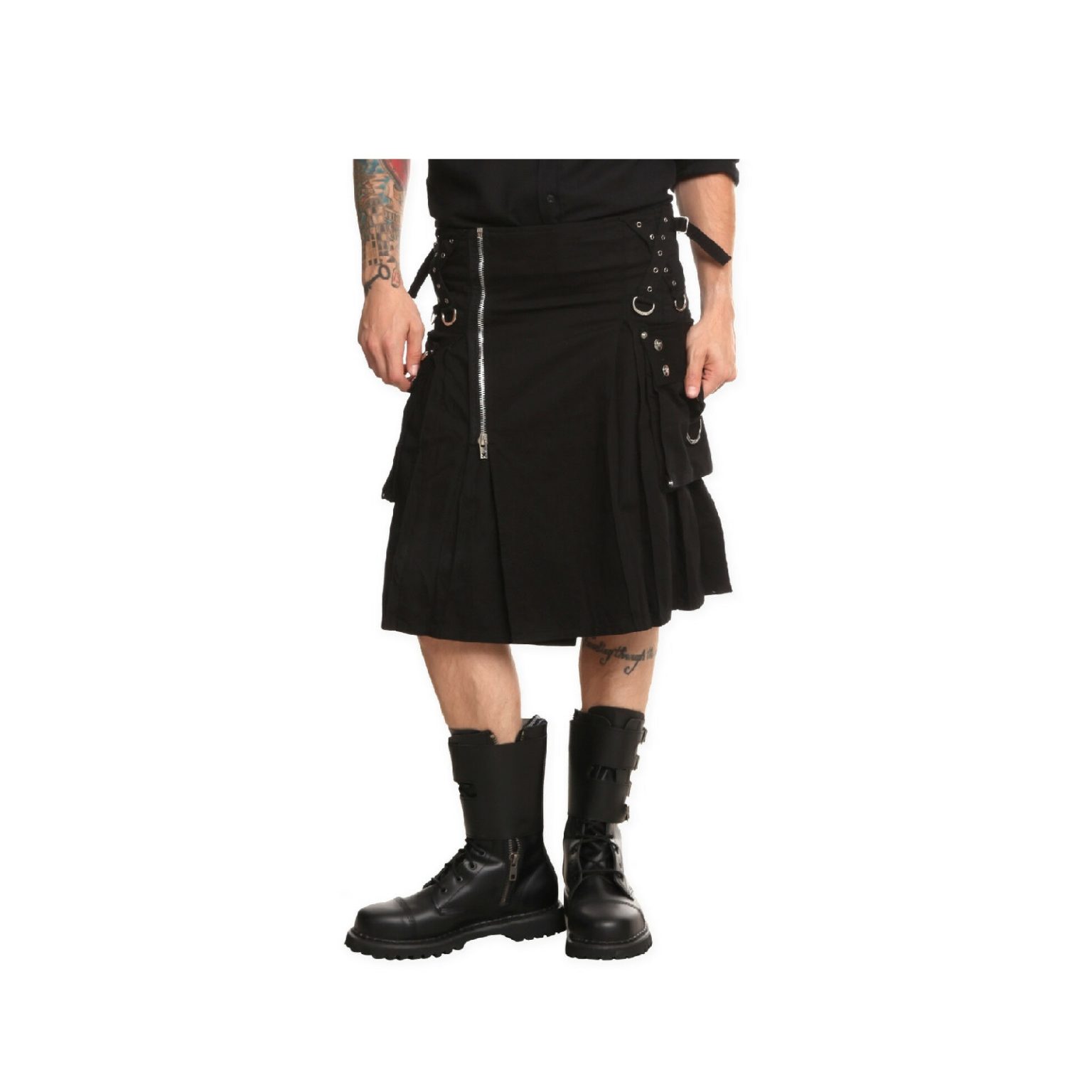 Goth Punk Mens Utility Kilt | Gothic Kilt for sale August 2020 ...