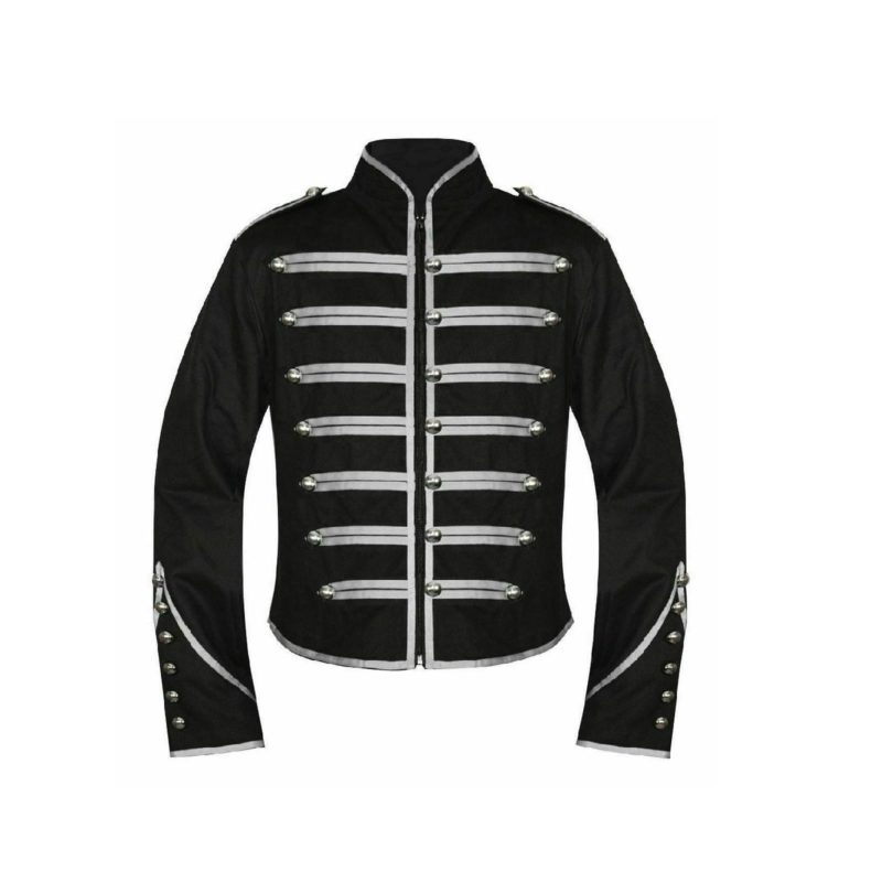 Napoleon Men Black Military Jacket | Embroidery Jackets For Sale Nov ...