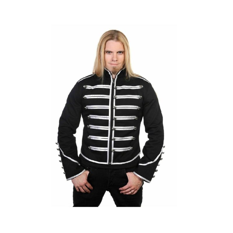 Napoleon Men Black Military Jacket | Embroidery Jackets For Sale Nov ...