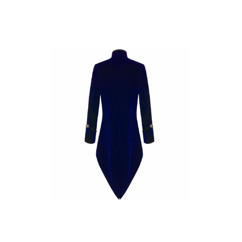 Blue Velvet Mens Steampunk Jacket | Tailcoat Jacket For Sale Nov 2020 ...