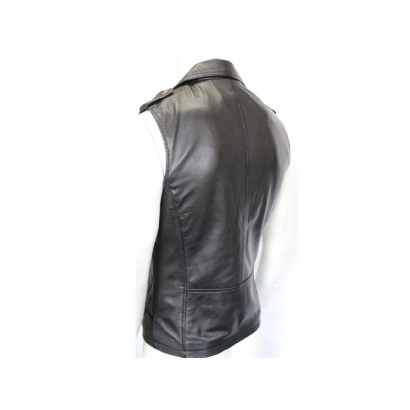 Sleeveless Motorcycle Leather Jacket | Sleeveless Jacket For Sale Nov ...