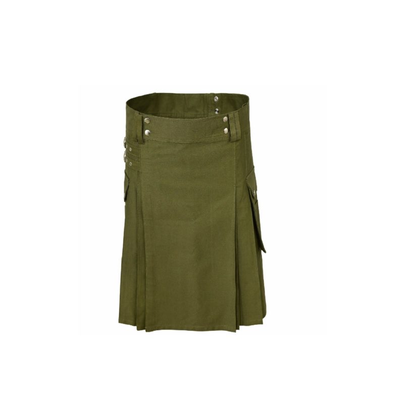 Olive Green Running Kilt For Men | Fashion Kilts For Sale Nov 2020 ...
