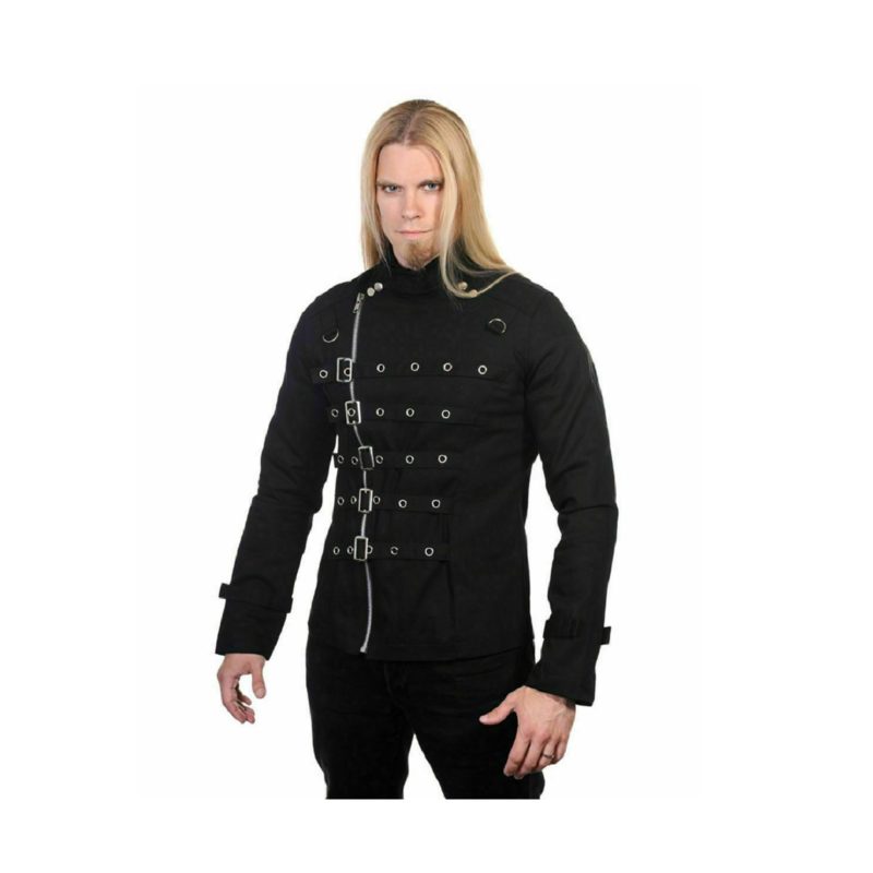 Black Military Jacket Mens | Trench Coat For Sale Nov 2020 - Rocketkilts