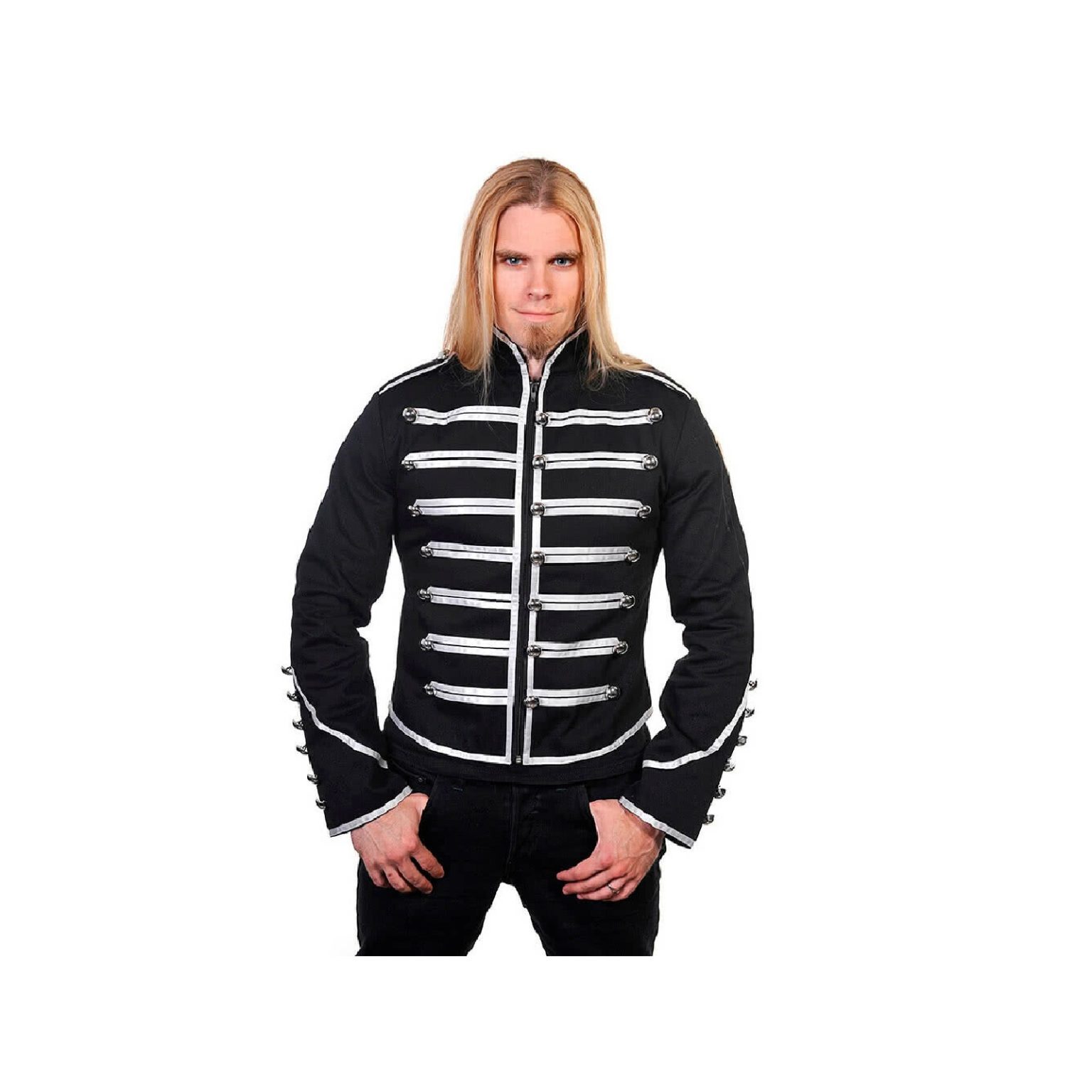 Black Marching Band Jacket | Drummer Jacket For Sale Nov 2020 - Rocketkilts